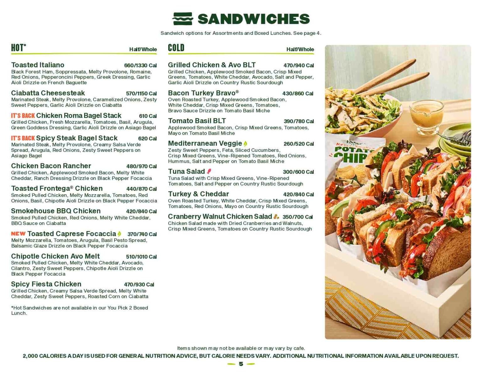 Panera Bread Catering Menu With Prices 2026